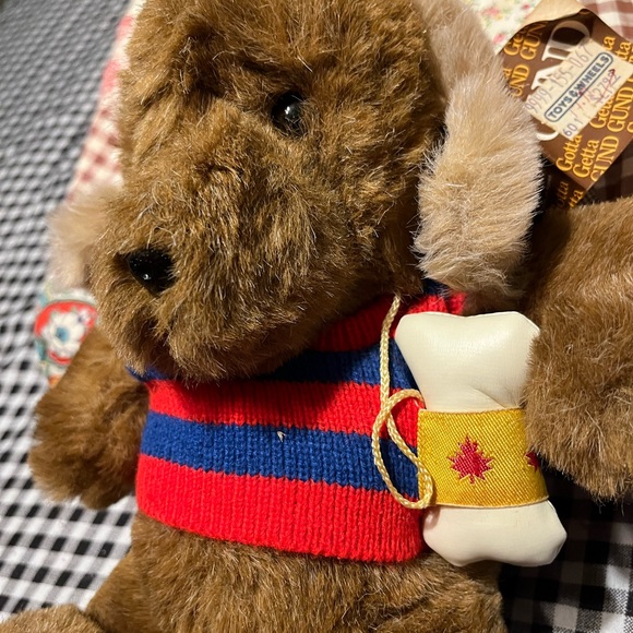 Gund | Toys | Vintage Gund Puppy Dog 984 With Tag | Poshmark